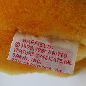 Dakin | Toys | Vtg 9 Garfield Dakin 981 Rare Karate Stuffed Animal ...